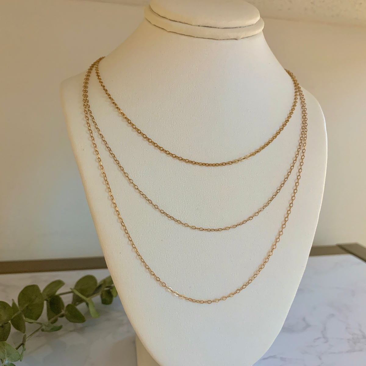 Gold Fine Chain – Martha Ponn Designs