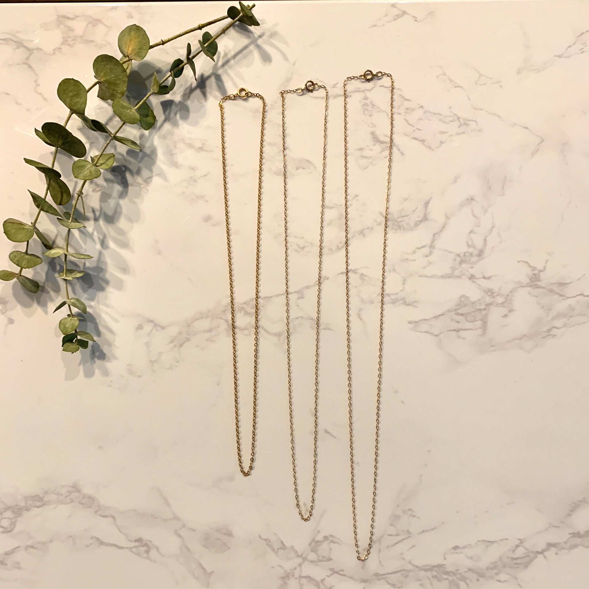 Gold Fine Chain – Martha Ponn Designs